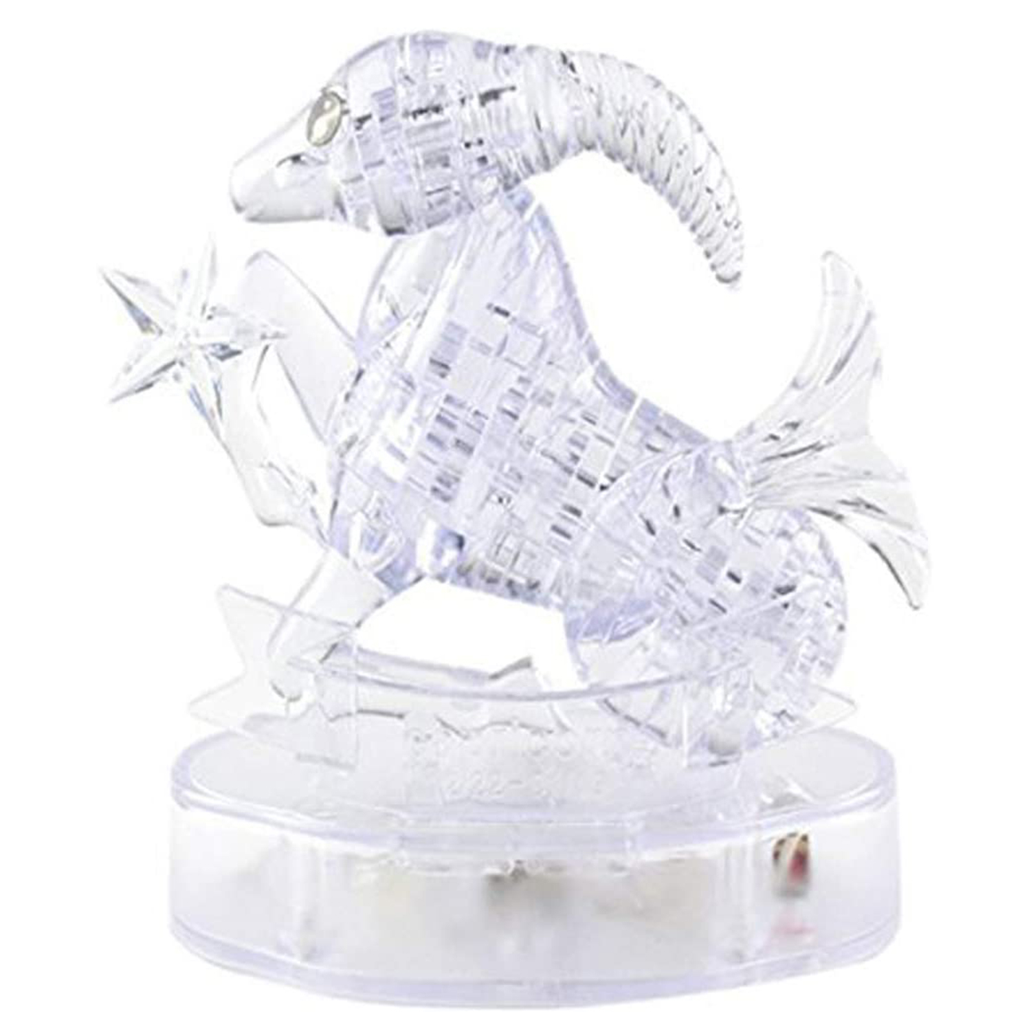 Coolplay 3D Crystal Puzzle with Light-Up Base 12 Constellation Series ...