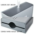 Interhasa Wall-Mounted Paper Towel Dispenser for Multi-Fold Tissues ...