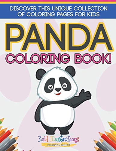 Pre-Owned Panda Coloring Book! Discover This Unique Collection Of ...
