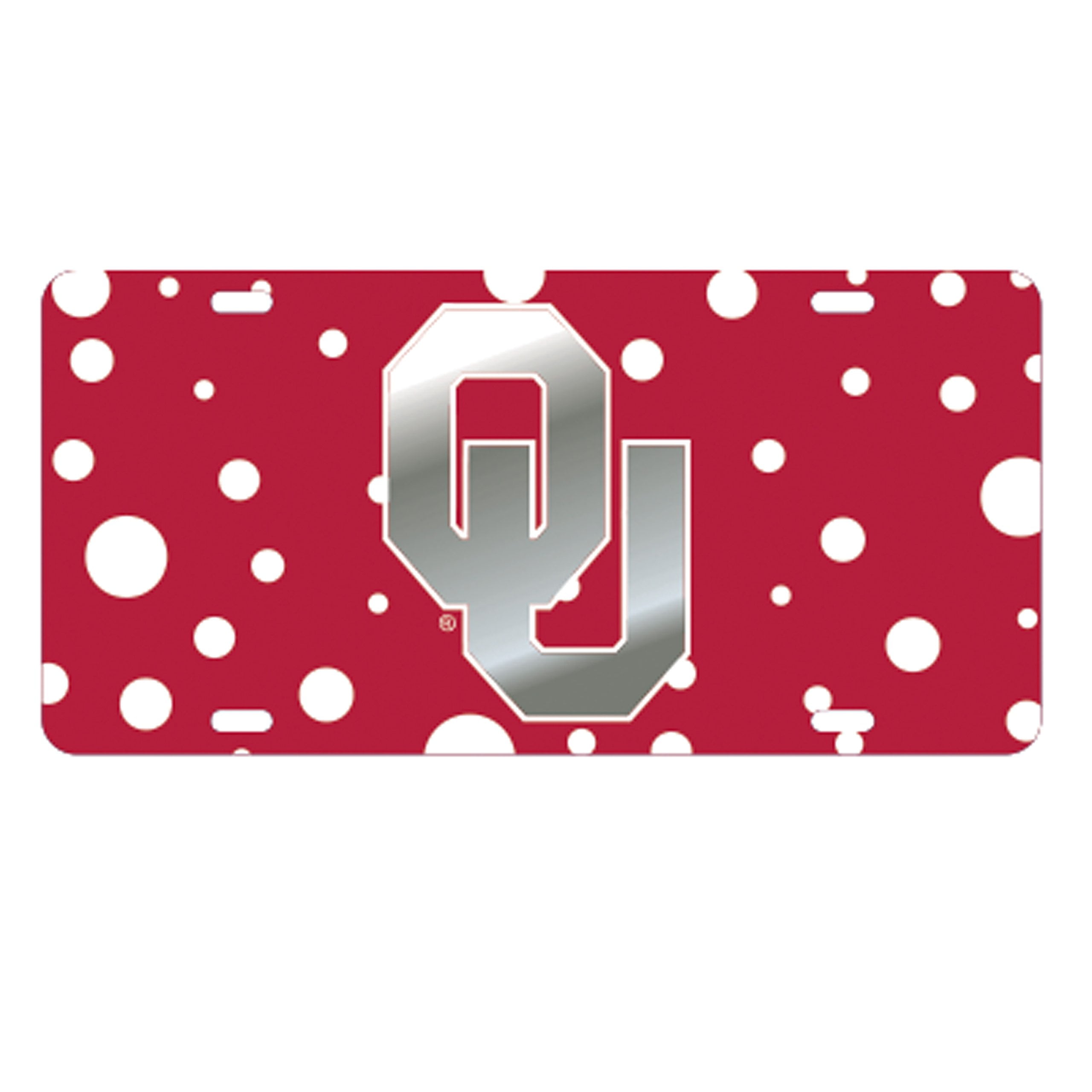 Oklahoma TAG (LASER POLKA DOT OU TAG (17774)) - Walmart.com