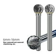 PatungKu Hard Metal Rotary File Double Single Flute Designs For Metal ...