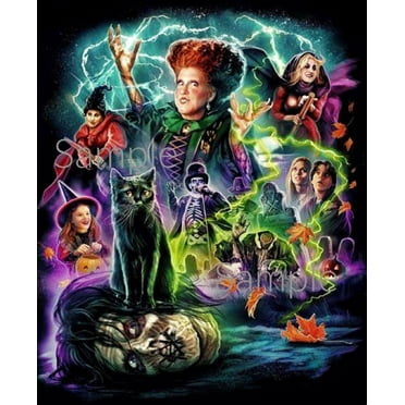 Welcome Halloween Diamond Painting Kits for Adults Beginners,5D Cat ...