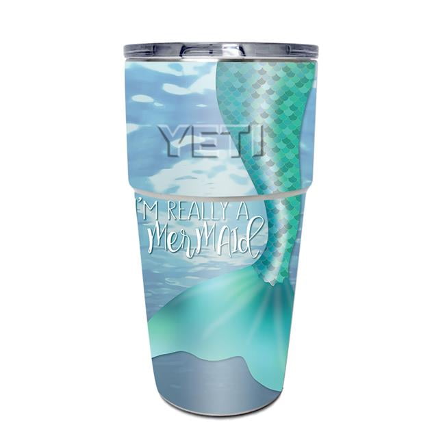MightySkins YEPINT16SI-Im Really A Mermaid Skin for Yeti Rambler 16 oz ...