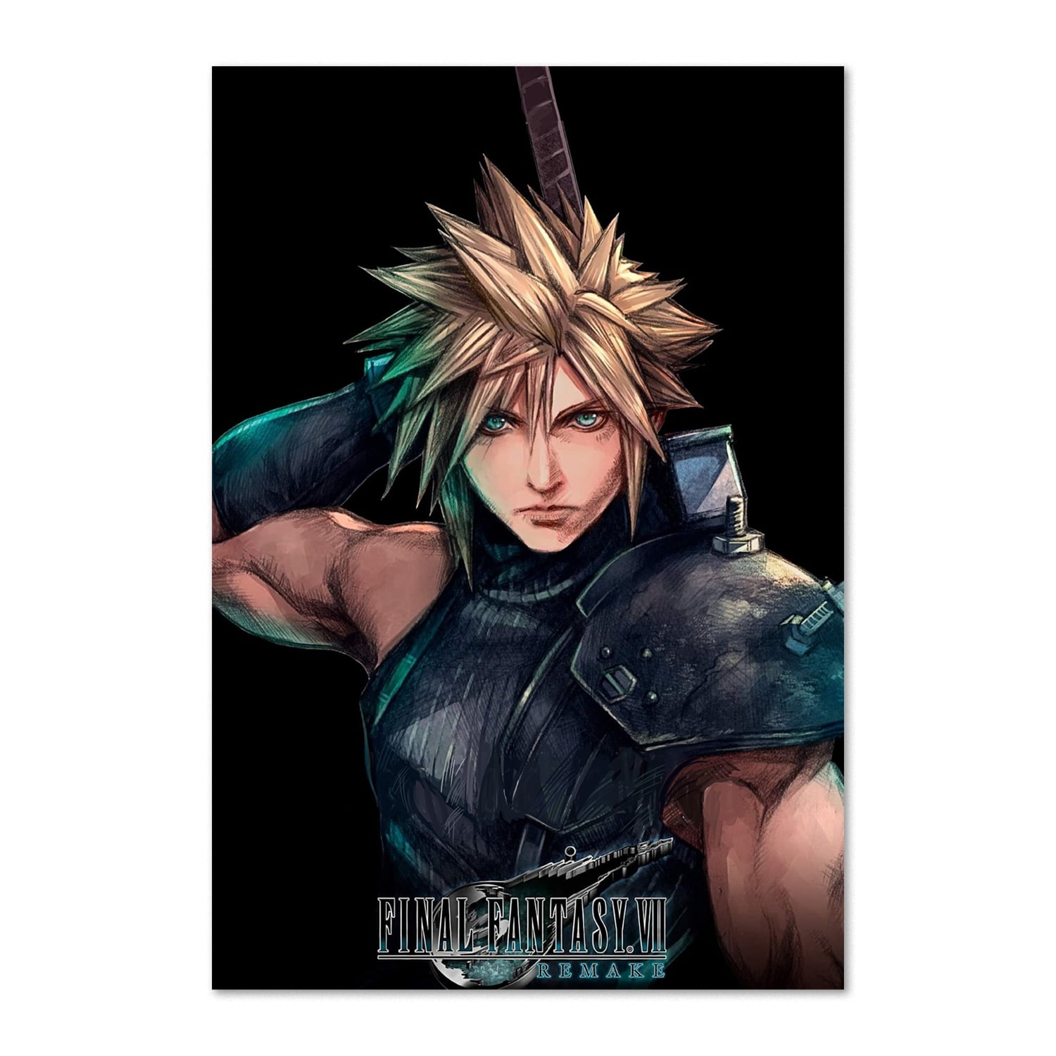 Exclusive Final Fantasy 7 Remake Poster Featuring Nepal | Ubuy