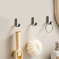5 PC Multiple Adhesive Wall Hooks, 10 Pack No Drill Hangers, Heavy Duty ...