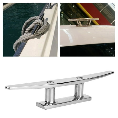 Rope Boat Cleat, Stainless Steel Base Cleat, Fluent For Deck Nautical ...