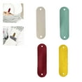 4Pcs Retro Leather Labels with Pre-Punched Holes Sewing on Decorative ...