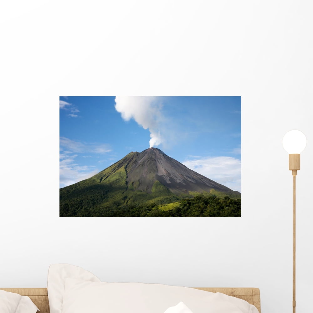 Arenal Volcano Costa Rica Wall Mural by Wallmonkeys Peel and Stick ...