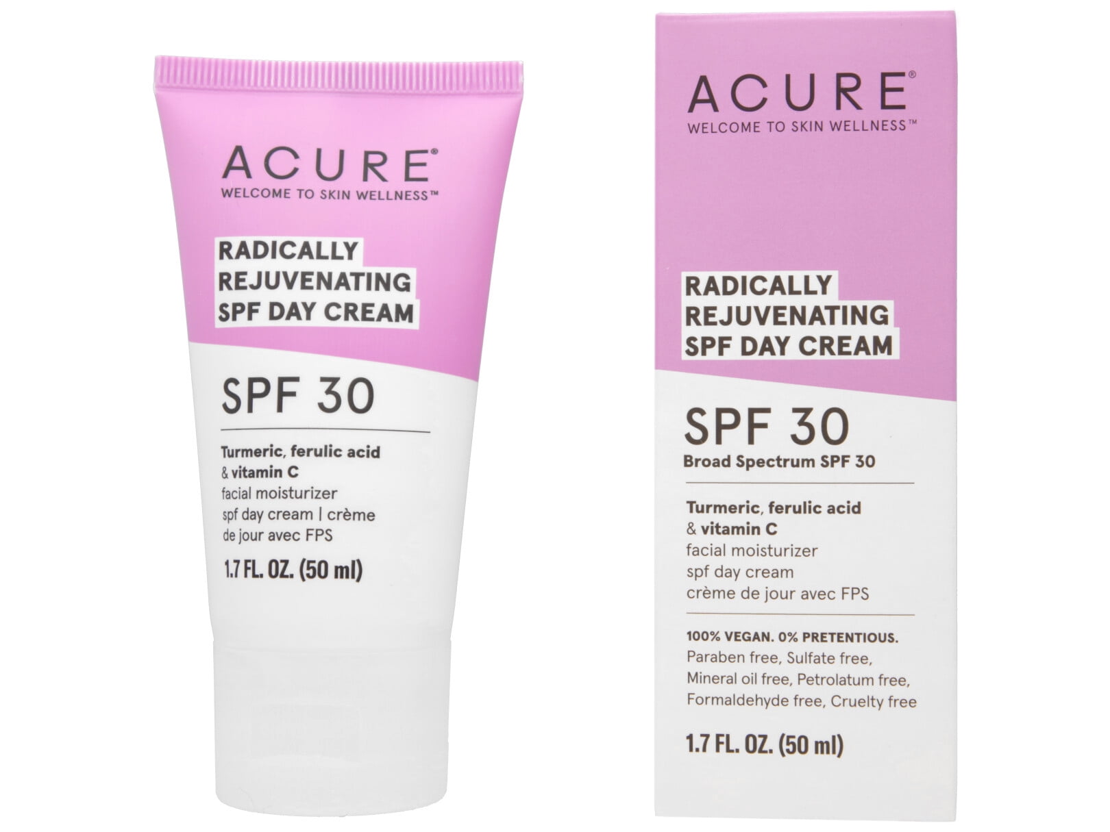 ACURE. Radically Rejuvenating SPF 30 Day Cream, crema de día antiedad ...