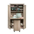 Pemberly Row Craft Armoire, Large Multi-Purpose Storage, Sewing Cabinet ...