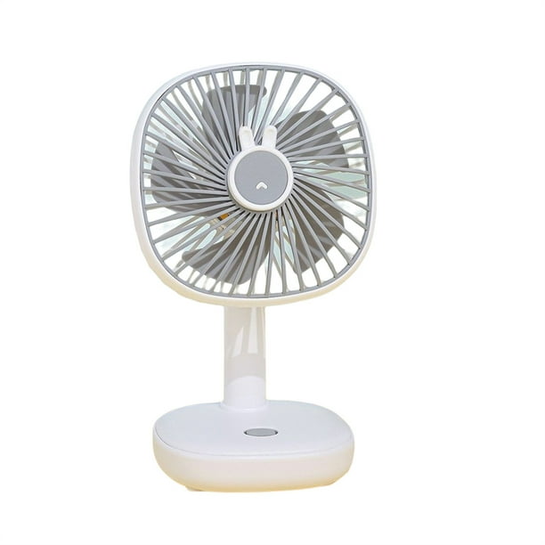 Thinsont Electric Desktop 90°Rotation Rechargeable Fan Summer with ...