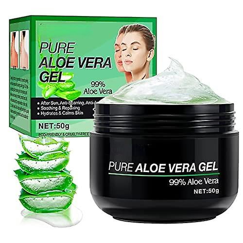 Aloe Vera Gel, Pure Aloe Vera Gel, Organic 100% Natural Moisturising ...