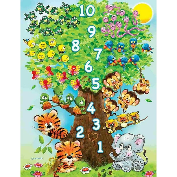 Springbok Counting Tree 36-Piece Jigsaw Puzzle - Walmart.com