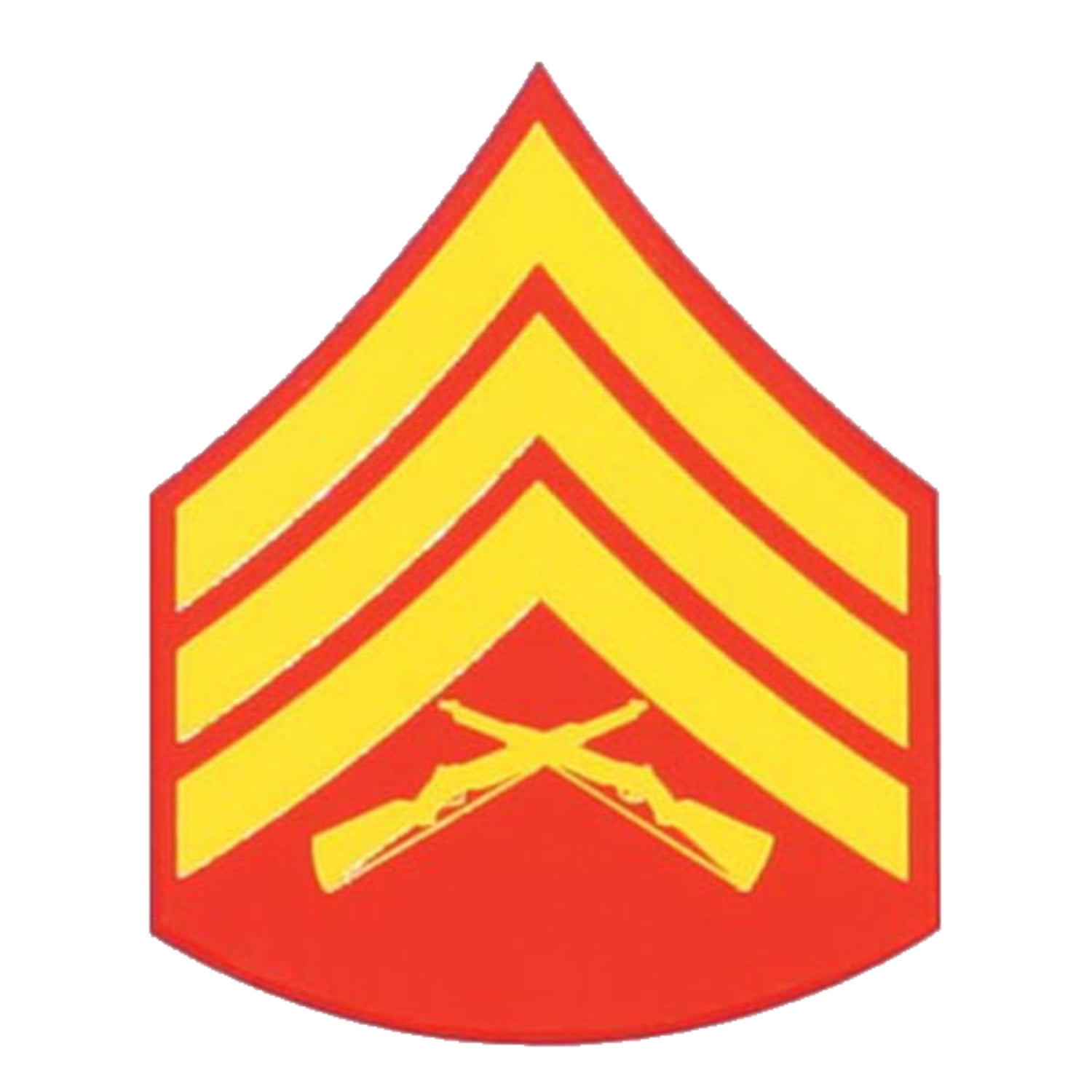 USMC E-5 SGT Sergeant Decal - Veteran Owned Business - Walmart.com