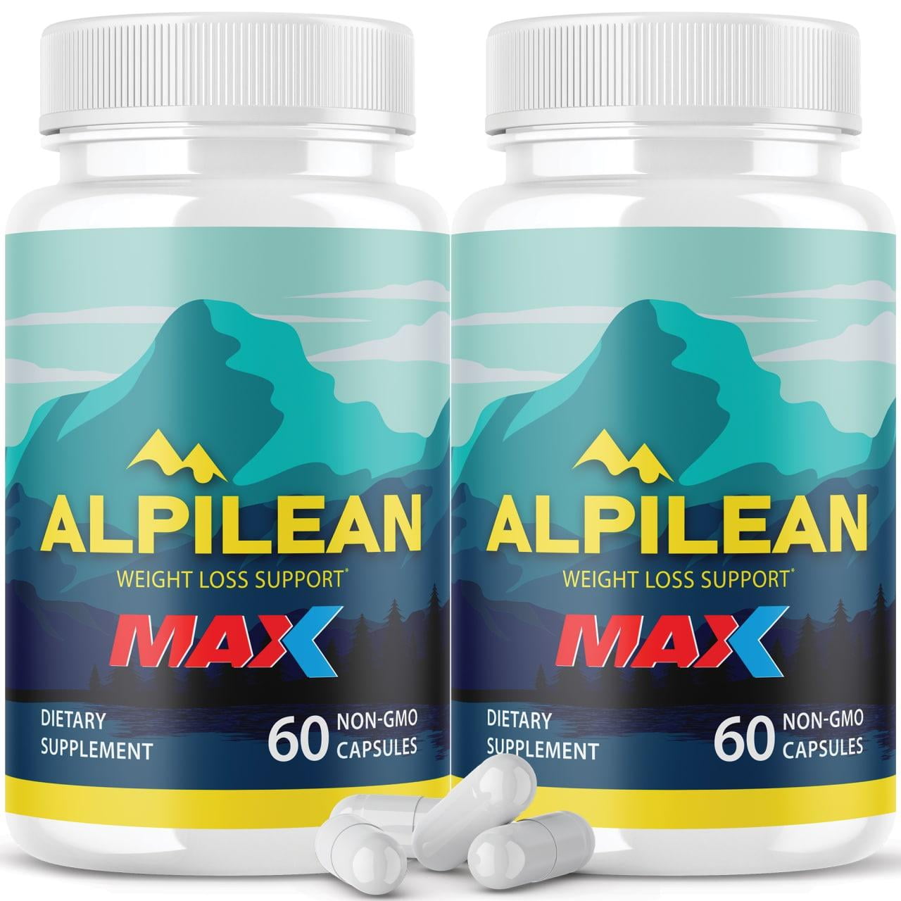 (2 Pack) Alpilean Max Pills - Official Formula - Alpilean Max ...