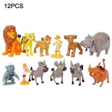 Disney Lion Guard Deluxe 10 Piece Figure Set - Includes Lion Guard ...