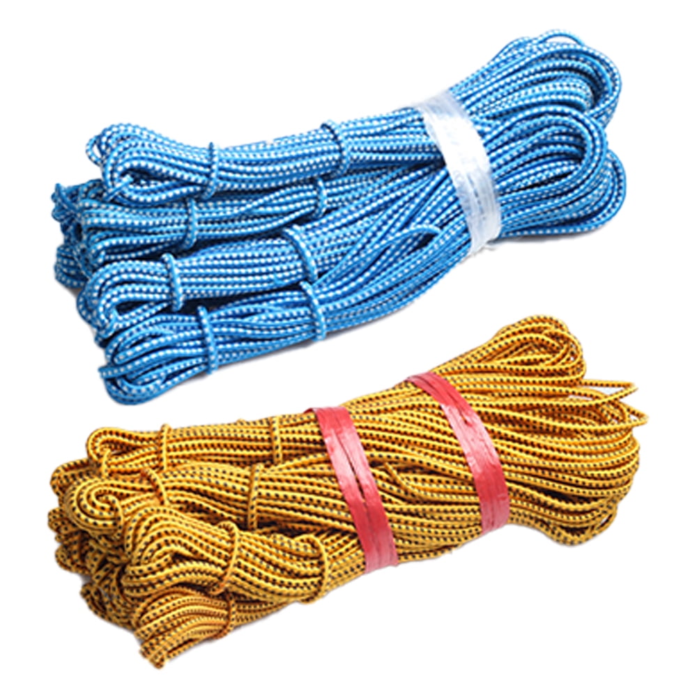 Cuerda para saltar, cuerdas largas para jugar, extremos anudados para ...