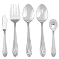 Hampton Signature™ Lace Frosted - 54-Piece Flatware Set, Service for 8 ...