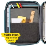 Five Star Zipper Binder, 1 Inch 3-Ring Binder, Carry-All with Internal ...