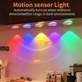 Pebble-Shaped Motion Sensor Night Light with Remote, 500mAh , Single ...
