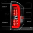 DNA Motoring For 14-21 Toyota Tundra 3D LED Tube Light Bar Black Tail ...