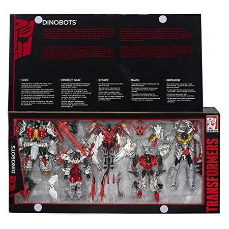 Transformers Platinum Edition Dinobots 5 Pack G1 Head Grimlock Slug ...