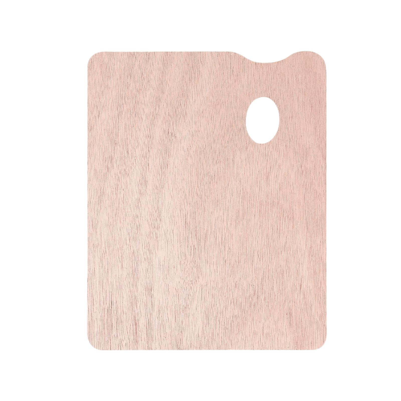 Wood Painting Palette Board Coloring Arts Oil Paint Paint Color Mixing ...