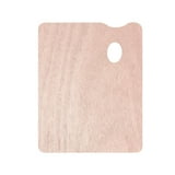 Wood Painting Palette Board Coloring Arts Oil Paint Paint Color Mixing ...