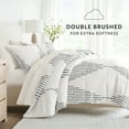 Comfort Canopy - Queen Bedding Bundle, Patterned Microfiber Comforter ...