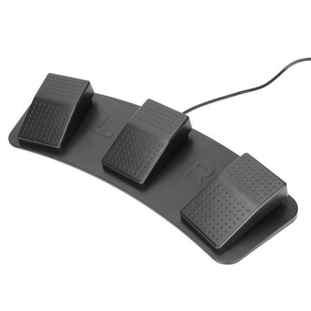 Foot Switch Pedal, Triple USB Mechanical Switch Programmable Foot Pedal ...