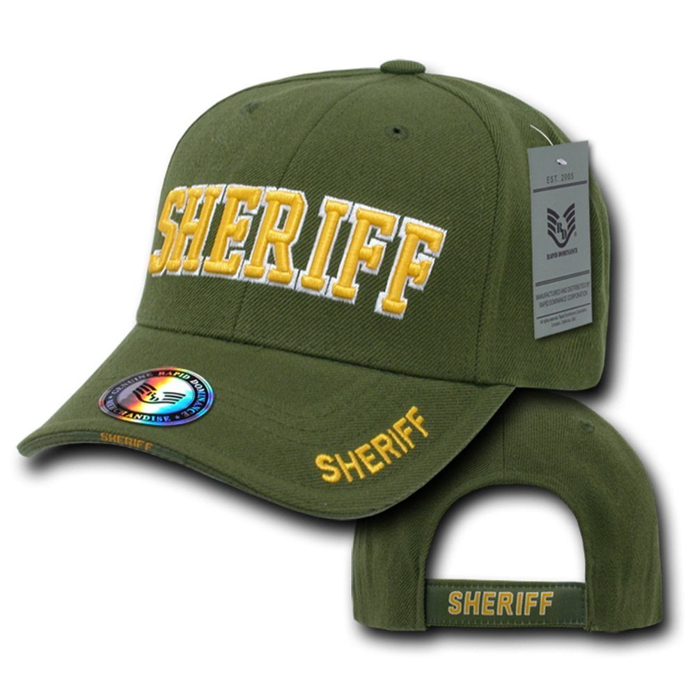 Sheriff Army Green Embroidered Legend Military Baseball Cap Rapid ...