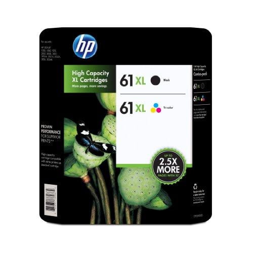 HP 61XL Black and 61XL Color Combo - Walmart.com