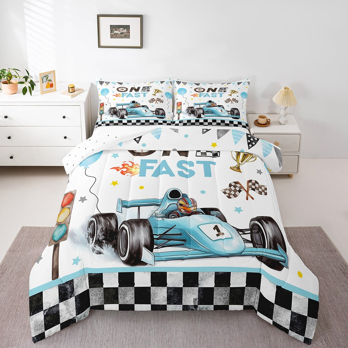 Click here for Yst 1st Happy Birthday Decorations Comforter Set T... prices