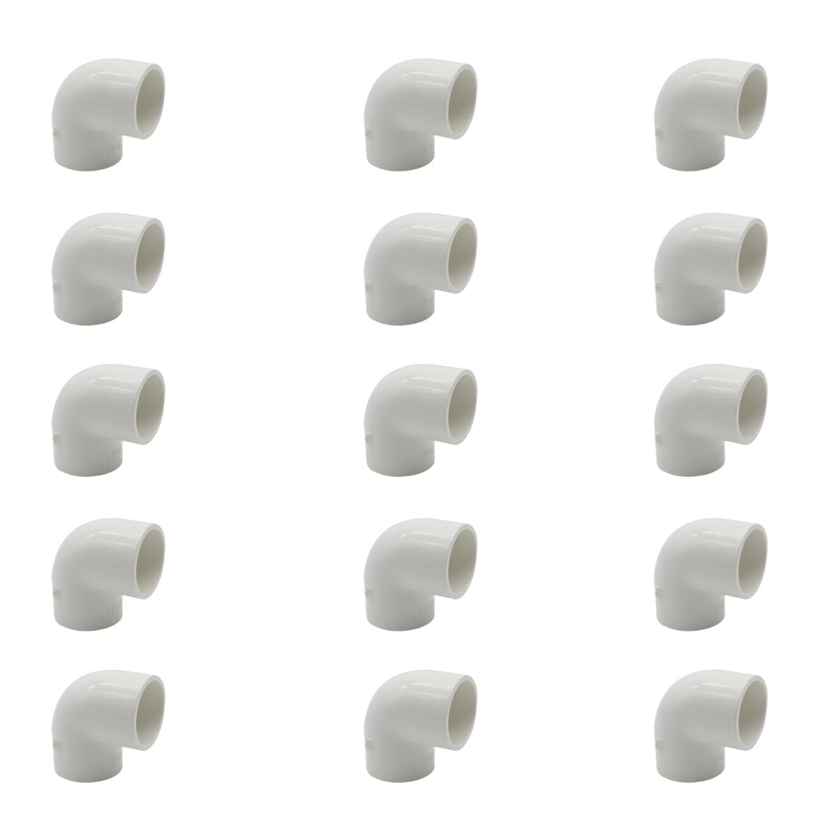 15 PZS CODO 90° PVC 1/2" | Walmart en línea