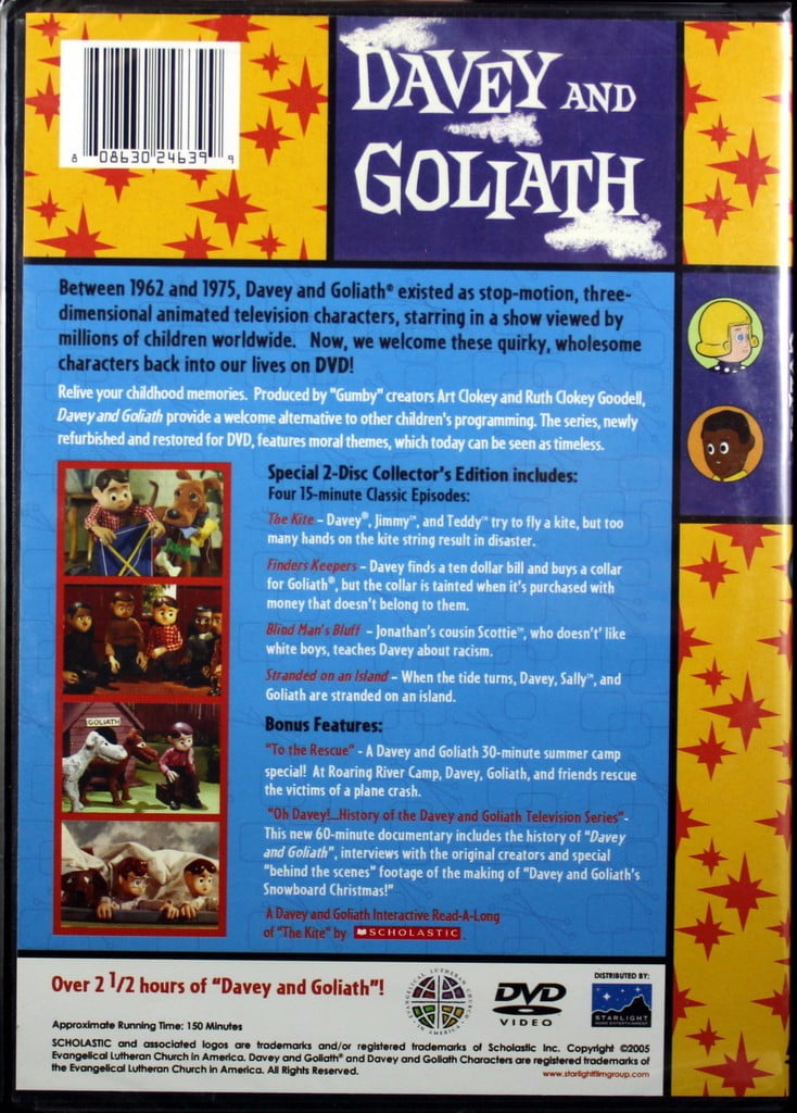 Davey And Goliath Dvd