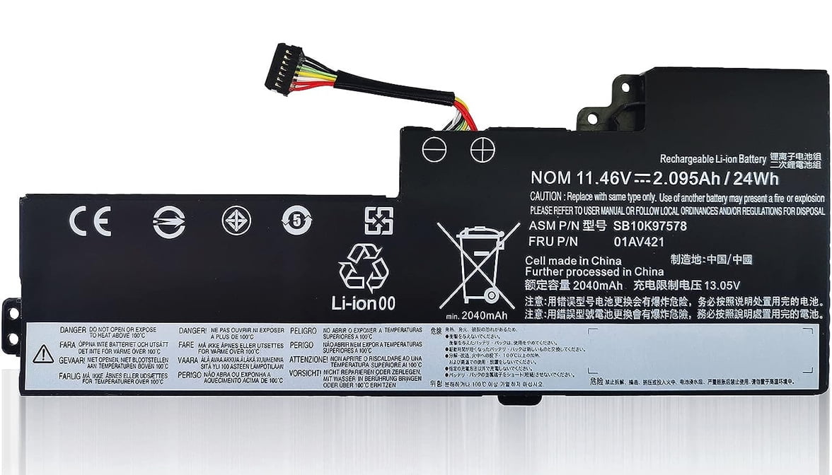 01AV421 01AV419 Battery for Lenovo ThinkPad T470 T480 A475 A485 TP25 ...