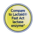 Equate Fast Acting Dairy Relief Lactase Enzyme Dietary Supplement, 12 ...
