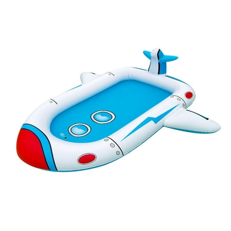 XZNGL Summer Outdoor Inflatable Swimming Pool Kids Wading Pool With ...