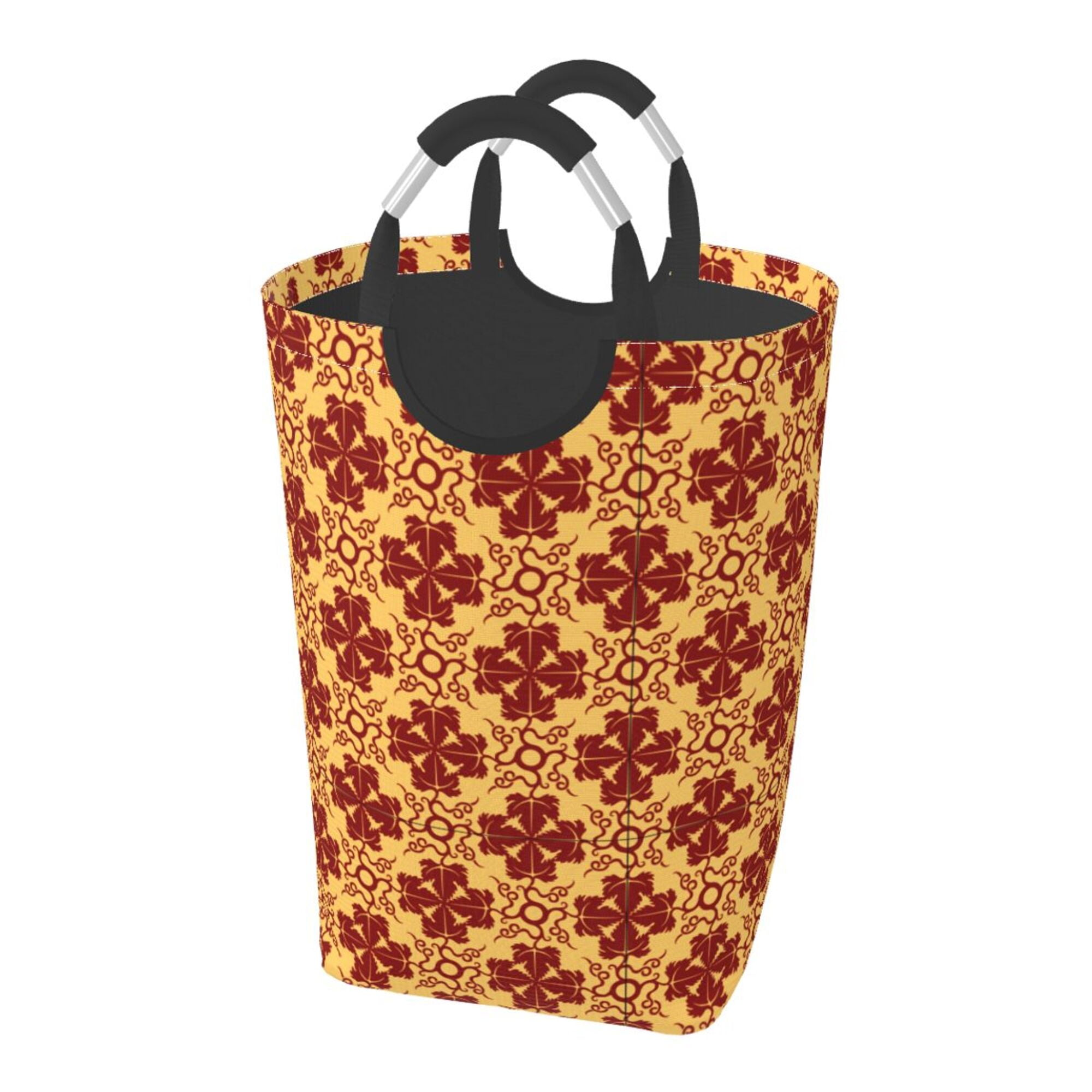 TEQUAN 50L Large Rectangular Laundry Hamper with Aluminum Handles ...