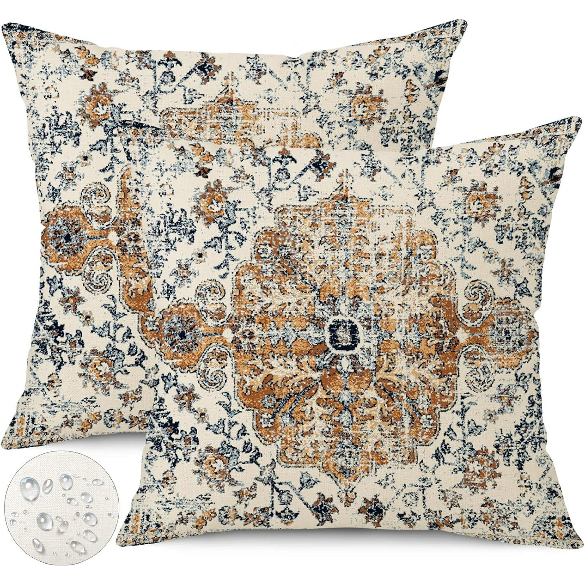 Click here for Linely Outdoor Waterproof Pillow Covers 16X16 Set... prices