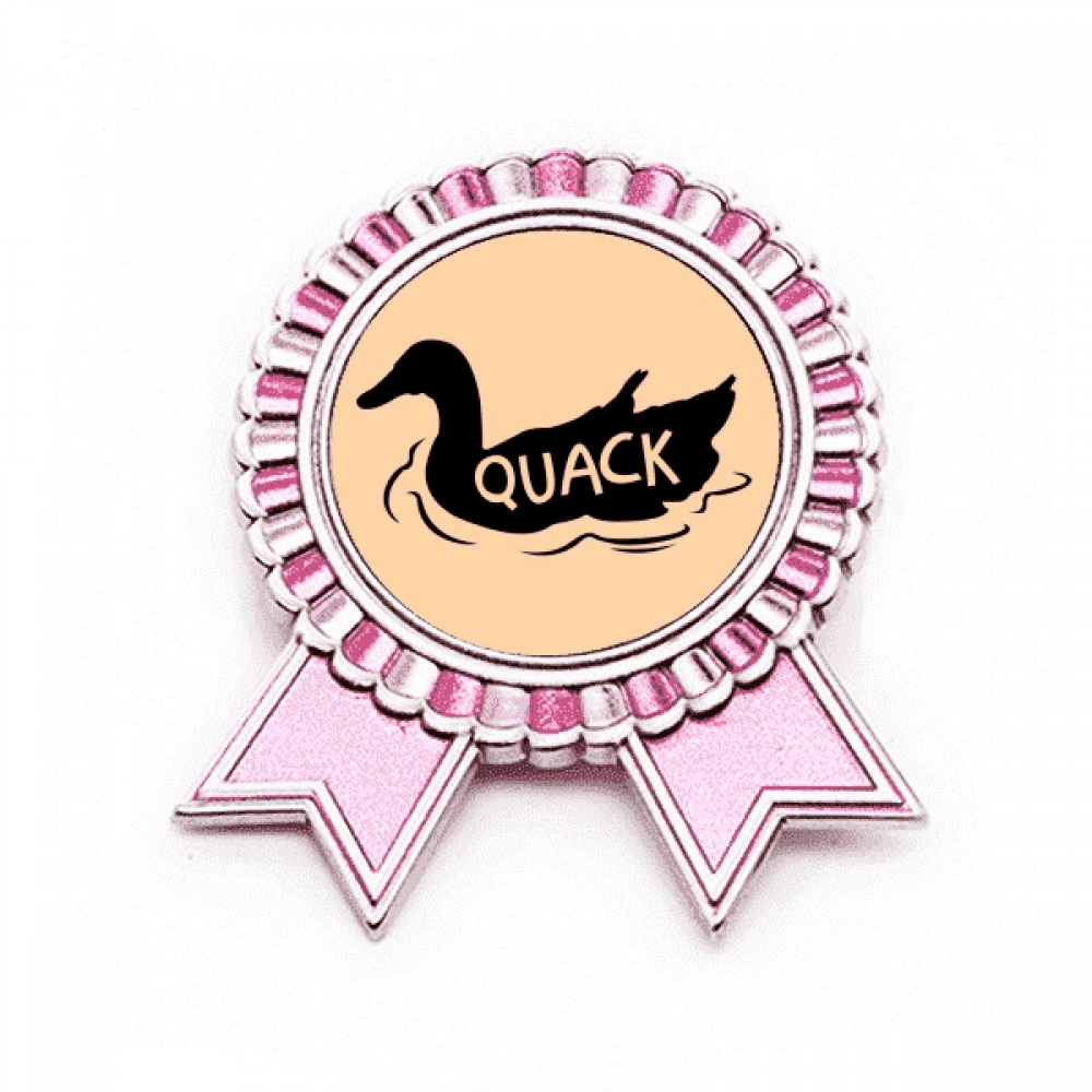 Aves salvajes, croquetas, patos, cuclillas. Insignia broche Medalla ...