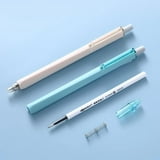 RETON 6 PCS 0.5mm Retractable Black Ink Ballpoint Pen with Refills, Gel ...