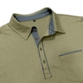 Army Lime Green Man High Neck Tshirts Brunch Button Up Tee Tops for Man ...