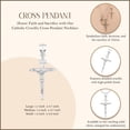 925 Sterling Silver Cross Necklace - Catholic Crucifix Pendant LARGE ...