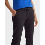 Hanes Women's French Terry Capri Pants with Pockets, Sizes S-XXL, Soft ...