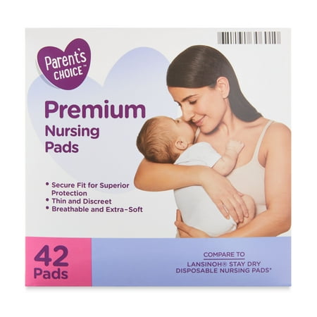 Parent's Choice Premium Nursing Pads, 42 Count – Walmart Inventory ...