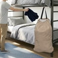 Laundry Bag Beige Organic Texture Mesh Wash Bags Dirty Clothes ...