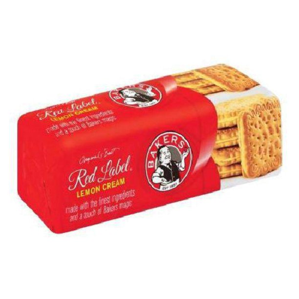 Bakers Red Label Lemon Creams Biscuits - 200g - Walmart.com