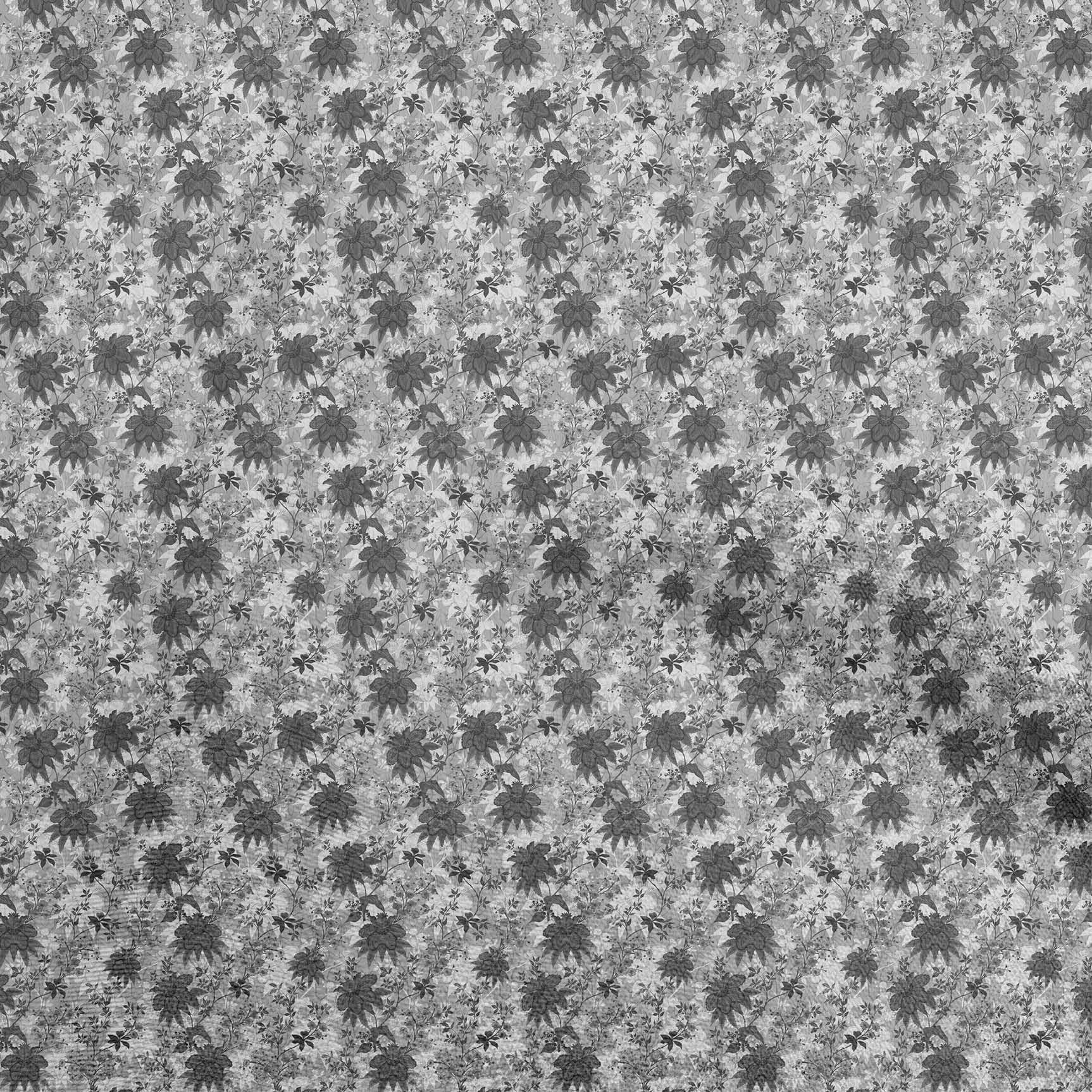 oneOone Cotton Poplin Gray Fabric Batik Dress Material Fabric Print ...