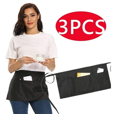 Plastic Apron Waterproof Transparent Apron With Pockets Hair Stylist ...